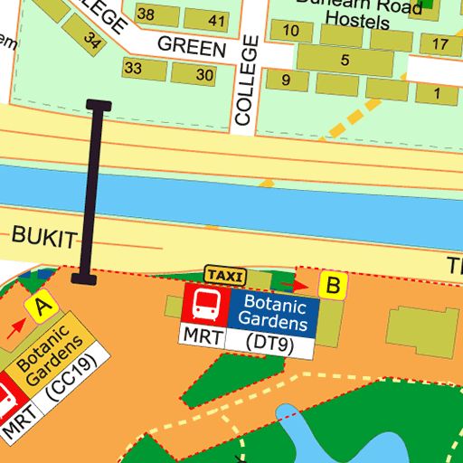 Botanic Gardens Mrt Singapore Map | Fasci Garden