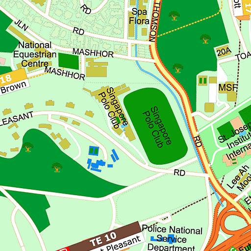 Toa Payoh Singapore Map